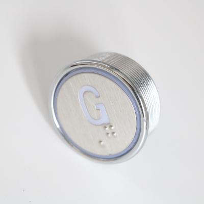 China Elevator Spare Parts Round Non Touch Elevator Sensor Button Touchless Button for Elevator Lift Cop Lop for sale