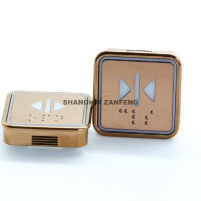 China Modern Industrial Design Elevator Operating Button Non-Contact Inductive Touchless Button Lift Parts for sale