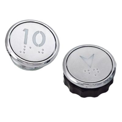 China DC24V  Round Push Button Elevator Parts Press Button for Evator Use for sale