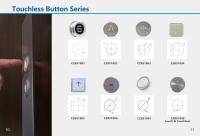 China Factory Custom Elevator Parts Xizi  Kone Round Square Push/Touchless Button Cop Lop Panel Button for sale