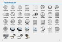 China Factory Custom Elevator Parts Xizi  Kone Round Square Push/Touchless Button Cop Lop Panel Button for sale