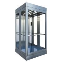 China Easy Installation MRL Traction Villa Lift Aluminum Shaft Modern Traction Home Elevator for sale