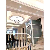 China Easy Installation MRL Traction Villa Lift Aluminum Shaft Modern Traction Home Elevator for sale