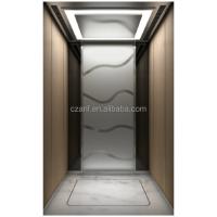 China Luxury Passenger Elevator for Commercial Buildings Hotels Fast with Large Space Gearless Traction Machine PVC Floors for sale