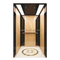 China Luxury Passenger Elevator for Commercial Buildings Hotels Fast with Large Space Gearless Traction Machine PVC Floors for sale