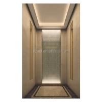 China Villa Home Factory Panoramic Passenger Elevators with Gearless VVVF Control High-Tech Elevator System for sale