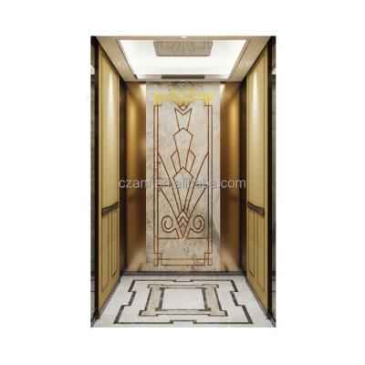 China Customized Low Noise Villa Passenger Elevator Space Saving Home Lift Indoor Outdoor Residential Lift for sale