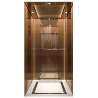 China Hydraulic Panoramic Indoor Home Elevator Door Sill Gearless Traction Machine AC Drive Type for Hotels for sale