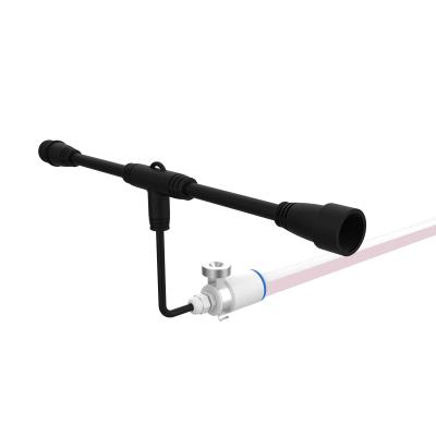 China Vertical White T8 LED Grow Light Tubes Aluminum Alloy For Vegetable for sale