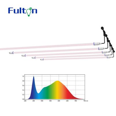China Full Spectrum LED Vegetable Grow Lights T8 Tube 22W For Vertical Farming for sale