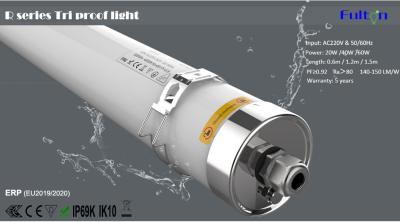 China IP69K 4ft 60w Outdoor IP66 Triproof LED Tube Light Pool Lights T8 1.2m Waterproof for sale