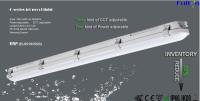 China IP65 4ft Seamless Linkable LED Tri Proof Light 40w PC Material For Car Parking for sale