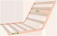 China High Efficient Horticulture LED Grow Light 520W - 1400W Champagne Gold Color for sale
