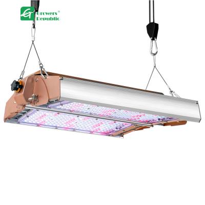 China Growers Republic Greenhouse LED Grow Light Angle Adjustable 320 Watt LED for sale