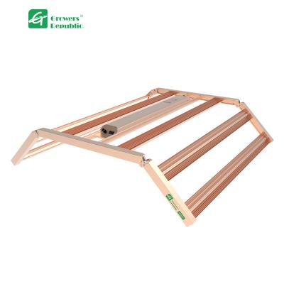 China 4x4ft Indoor LED Grow Light Adjustable Dual Full Spectrum UV IR Foldable for sale