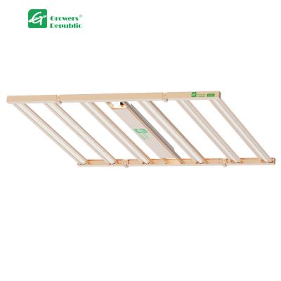 China Foldable Indoor LED Grow Lights 780W 6 Bar Horticulture LED Grow Light With UV IR for sale