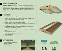 China 2*2ft Dimmable Small Greenhouse Grow Lights 340w for sale