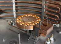 China Quartz Crystal Vacuum Thermal Evaporation Optical Coating Machine for sale