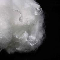 China Virgin Non-Fluorescent Polyester Staple Fiber 2.78D x 51mm White PSF with GRS Certification for Furniture Filling for sale