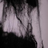 China 64mm Black Flame Resistant Viscose Staple Fiber - 2.78D Fineness with GRS Certification for Industrial Safety Applications for sale