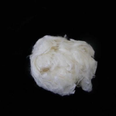 China 3.33D × 60mm Viscose Staple Fiber - White Skin-Friendly Textile Material with SGS & OEKO-TEX Certification for sale