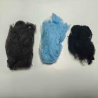 China Fire Retardant Polypropylene Staple Fiber 76mm 3D Black for Concrete & Textile Applications for sale