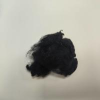 China Fire Retardant Polypropylene Staple Fiber 76mm 3D Black for Concrete & Textile Applications for sale