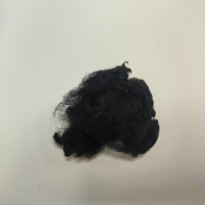 China Fire Retardant Polypropylene Staple Fiber 76mm 3D Black for Concrete & Textile Applications for sale