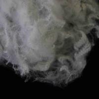 China Recycled Polyester Staple Fiber PSF 2.5D × 51mm GRS Certified Off White Matrix Stability Filling Material for sale