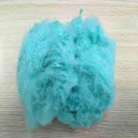 China Non-Fluorescent Flame Retardant Polyester Fiber 2.5D x 51mm GRS Certified Recycled Material for Furniture Filling for sale