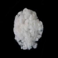 China Hollow Polyester Staple Fiber White 15D x 64mm for Pillow Filling with GRS Certification for sale