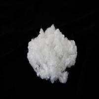 China Hollow Polyester Staple Fiber White 15D x 64mm for Pillow Filling with GRS Certification for sale