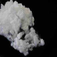 China Hollow Polyester Staple Fiber White 15D x 64mm for Pillow Filling with GRS Certification for sale