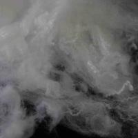 China 3.33D x 51mm Fireproof Polyester Staple Fiber - GRS Certified Flame Retardant Material for Non-Woven Fabrics for sale