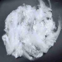 China Low Crimp Acrylic Flame Retardant Fiber - White Virgin 2D Microfiber 51mm with GRS Certification for sale