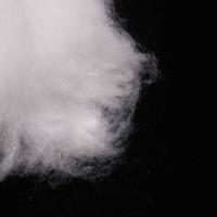 China 6D x 51mm ES Bicomponent Polyester Fiber for Face Masks and Medical Applications - SGS & OEKO Certified for sale
