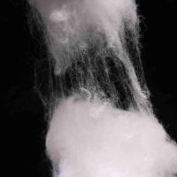 China 6D x 51mm ES Bicomponent Polyester Fiber for Face Masks and Medical Applications - SGS & OEKO Certified for sale