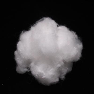 China 4D ES Fiber 38mm Water Repellent Polyester Short Cut Fiber for Bedspread and Nonwoven Applications for sale