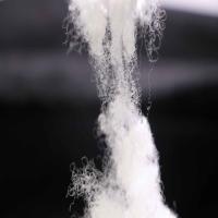 China Recycled Polyester Staple Fiber 7D × 51mm Hollow Conjugated for Non-Woven Fabric & Filling for sale
