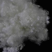 China Customized Staple Polyester Fibre 25mm Non Fluorescent Regenerated Polyester for sale
