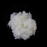 China Non Fluorescent Nontoxic Polyester Staple Fibre 3D×25mm Pure White Psf For Filling for sale