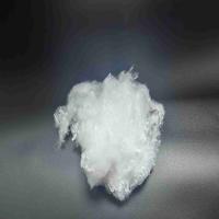 China White Nontoxic Polyester Staple Fiber 2D × 51mm Low Melting Point 110°C for Industrial Applications for sale