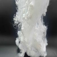China White Nontoxic Polyester Staple Fiber 2D × 51mm Low Melting Point 110°C for Industrial Applications for sale