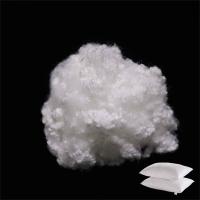 China Hollow Fiber Siliconized Recycled Polyester Staple Fiber 7D 32mm GRS Certified for Pillow Filling for sale