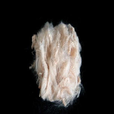 China Low Melting Polyester Staple Fiber 4Dx64mm Palm Brown for Non-Woven Fabric | Recycled Material for sale