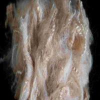 China Low Melting Polyester Staple Fiber 4Dx64mm Palm Brown for Non-Woven Fabric | Recycled Material for sale