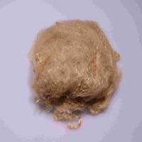 China Brown Recycled Low Melt Polyester Staple Fiber 4D × 64mm with 110-150°C Melting Point for Automotive & Industrial Applications for sale