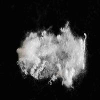 China Insulation Hollow Polyester Fibre HCS 3D Hollow Fiber For Fabric Filling for sale