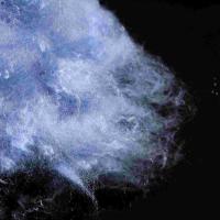 China Recycled Blue Dope Dyed Viscose Fiber 9D × 51mm GRS Certified Eco-Friendly PSF for Sofa Filling and Textiles for sale