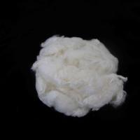 China Off White Flame Retardant Viscose Staple Fiber 64mm Length 3.3D Fineness for Non-Woven Fabric for sale